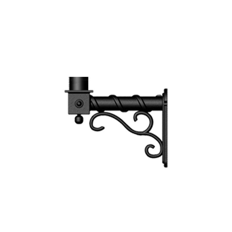 Traditional wall bracket - 42mm O.D. (BT002) | Harte Outdoor Lighting Ltd.