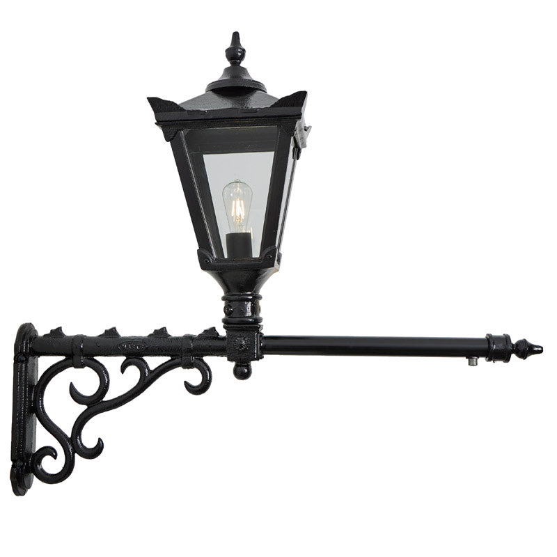Victorian wall light with extension 0.97m | Outdoor Wall Lantern