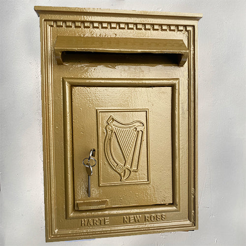 Traditional Irish Post in pearl gold for A4 sized letters | Traditional ...