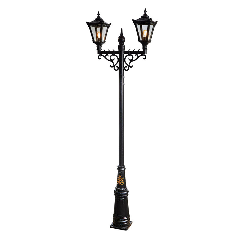Victorian style large double headed lamp post 3.3m (H032) | Harte ...