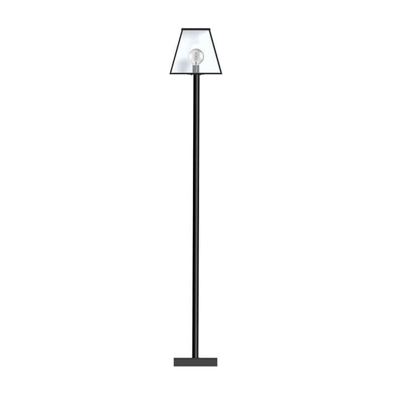 Contemporary lamp post in galvanised steel 2.7m (BR01) | Harte Outdoor ...